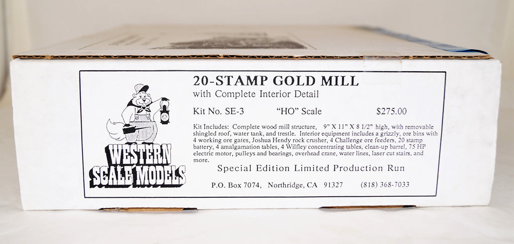 HO Scale 20-Stamp Gold Mill with Complete Interior Detail -Rare ...