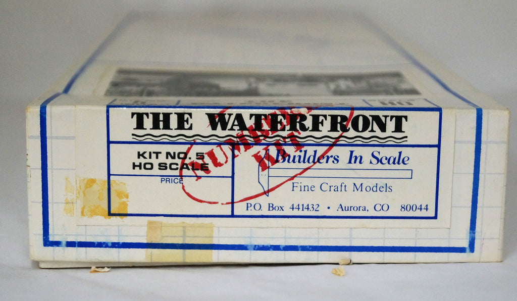 Ho Scale, Builders In Scale, Kit #5, The Waterfront – Southwest Narrow ...