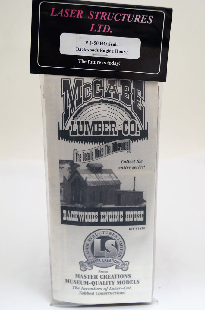 Ho Master Creations Backwoods Engine House Kit – Southwest Narrow Gauge