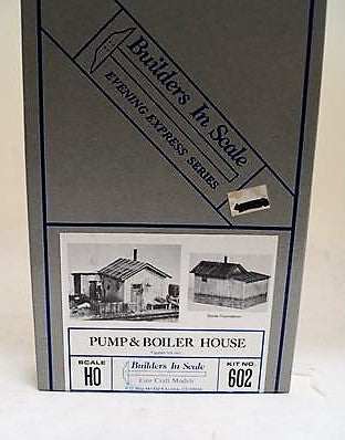 Ho Scale, Builders In Scale Pump & Boiler House Kit – Southwest Narrow ...
