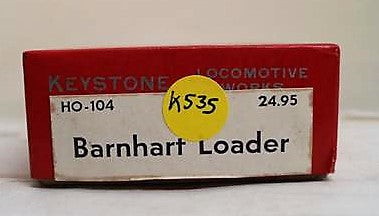 Ho Scale, Keystone Locomotive Works Barnhart Loader Kit – Southwest ...