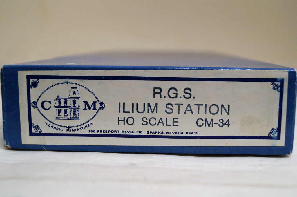Ho Classic Miniatures RGS Ilium Station Kit – Southwest Narrow Gauge