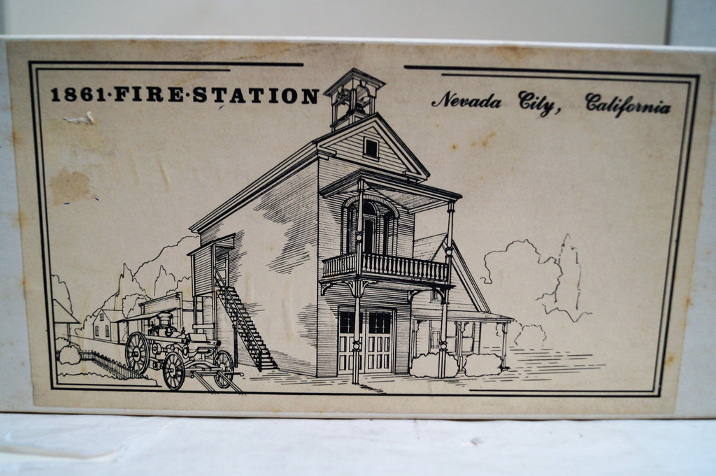 Ho Historical Scale Miniatures Fire Station Kit – Southwest Narrow Gauge