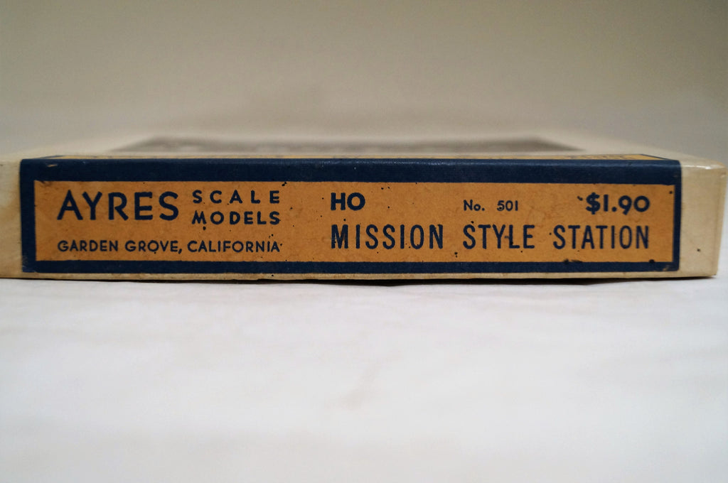 Ho Ayres Scale Models Mission Style Station Kit – Southwest Narrow Gauge