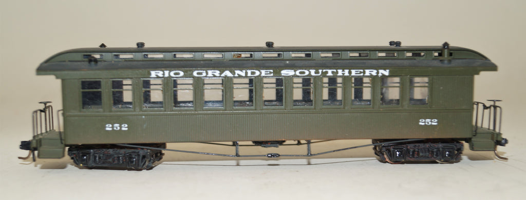 Hon3 Brass S. SOHO & Co Coach RGS #252 – Southwest Narrow Gauge