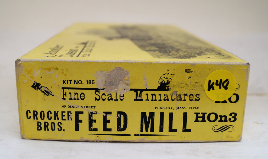 Ho Scale Fine Scale Miniatures Crocker Bros. Feed Mill Kit – Southwest ...