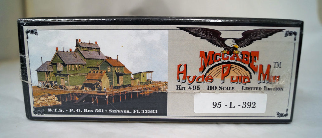 Hon3/Ho Master Creations, Kit #95, McCabe Hyde Pulp Mill Kit ...