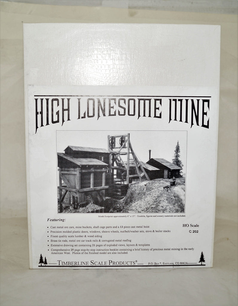 Ho scale Timberline Scale Products High Lonesome Mine – Southwest ...