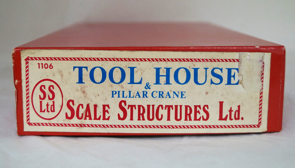 Ho Scale Structures Limited, Kit #K1106 Tool House and Pillar Crane ...