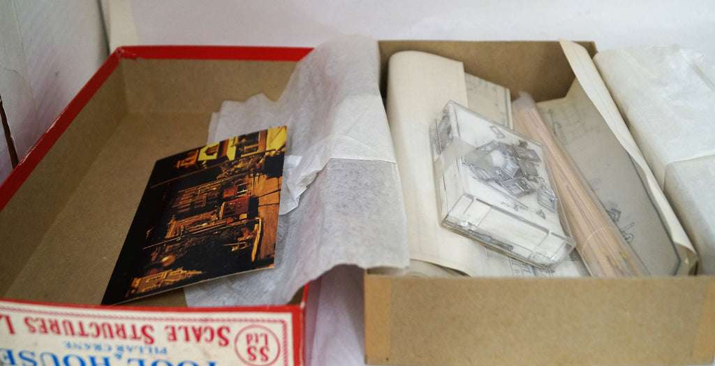 Ho Scale Structures Limited, Kit #K1106 Tool House and Pillar Crane ...